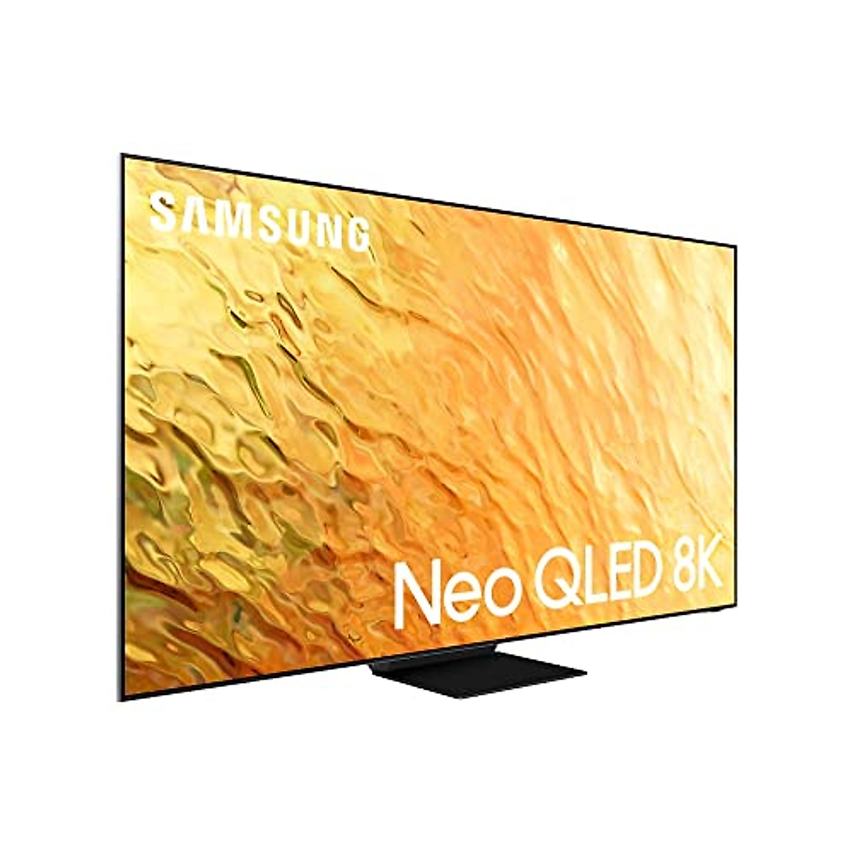 SAMSUNG QN85QN800BFXZA 85" 8K QLED Quantum Mini LED HDR Smart TV with an Austere 5S-PS8-US1 V-Series 8-Outlet Power w/Omniport USB (2022)