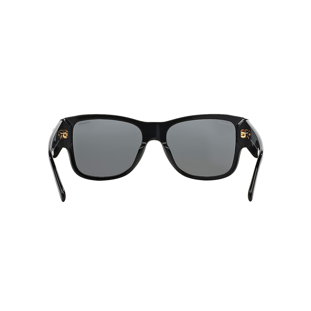 Versace Man Sunglasses Black Frame, Dark Grey - Polarized Lenses, 58MM