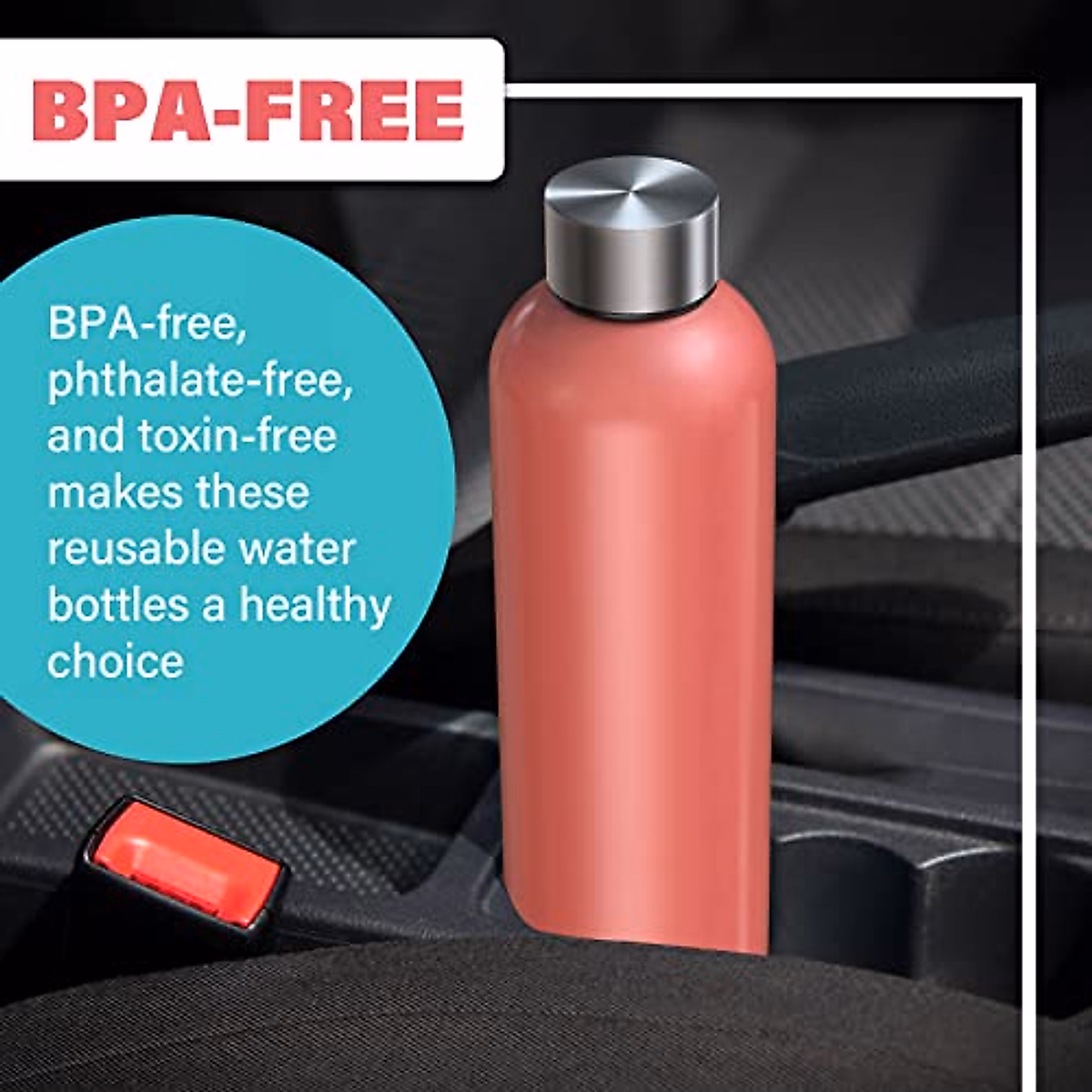 LKIKOS Insulated Vacuum Small Water Thermos Bottle for Coffee thermos for women Kids Hot and Cold Drink