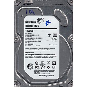 ST4000DM000, Z30, TK, PN 1F2168-300, FW CC54, Seagate 4TB SATA 3.5 Hard Drive (Renewed)