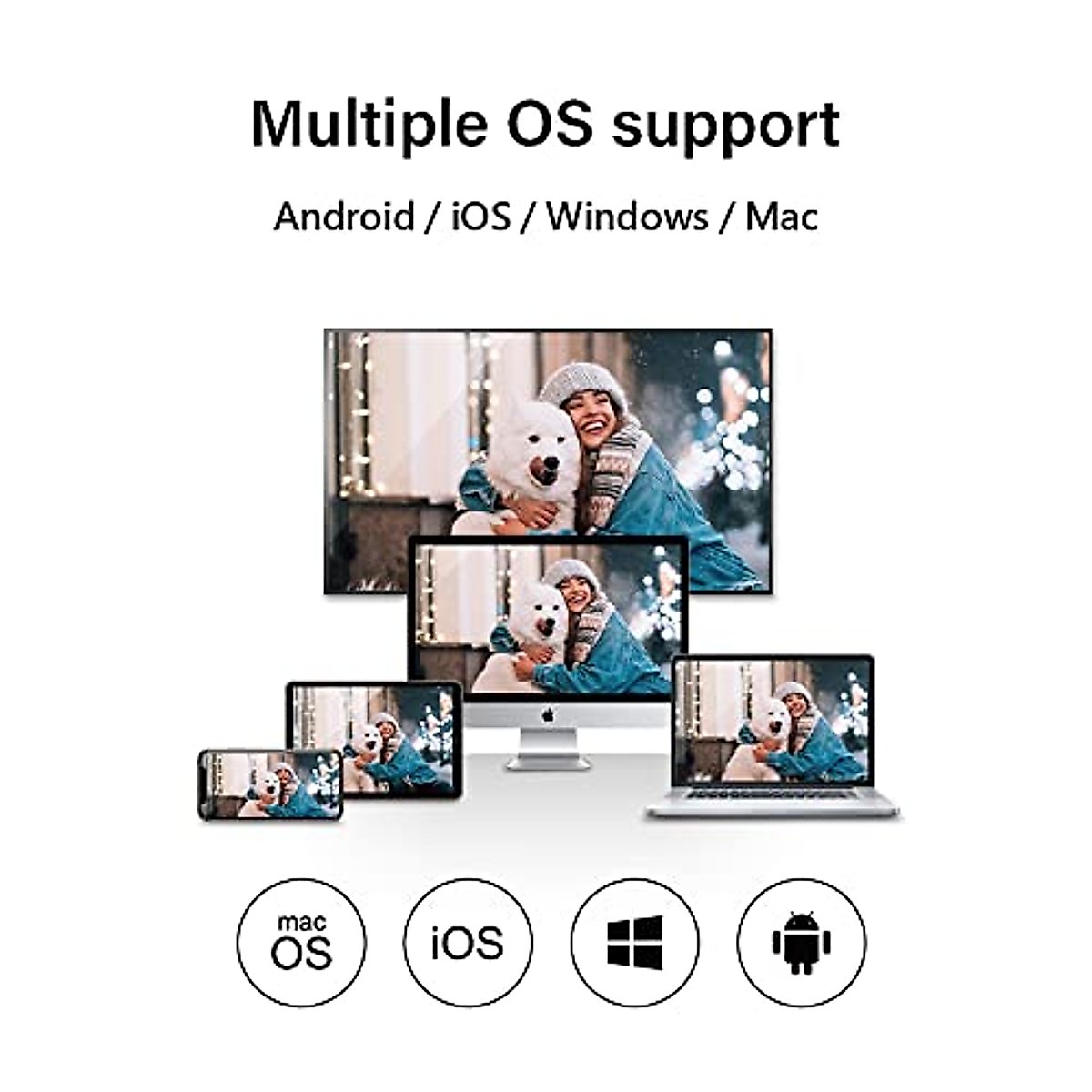 EZCAST TWINX Package | Wireless HDMI / USB-C Transmitter and Receiver Kit, Support DP Alt Mode.