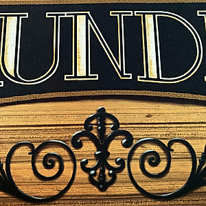 UKELER Non Slip Laundry Room Rug and Mats Waterproof Laundry Room Runner Rug Floor Mat, 48''×20''