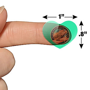 Just as Bad as Iguana Be Tropical Island Beach Surf Heart Shaped Planner Calendar Scrapbook Craft Stickers