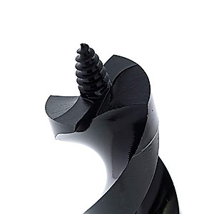 IDEAL Electrical 35-815 Nailbiter 7-1/2 in. Ship Auger 1 in. Drill Bit w/ Dual-Helix Head, 60 deg. Angled Design