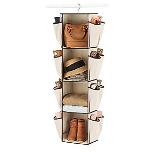 Whitmor Rotating Closet Organizer, Canvas
