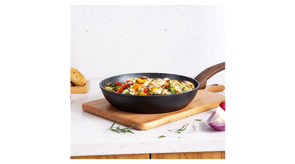 Vkoocy Non-Stick Frying Pan Set - 3-Piece Cookware