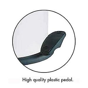 Wesco 121212-20 Pedal Type Trash Can Lime Green, Size: 11.8 x 17.9 inches (30 x 45.5 cm), Pedal Bin, 13L