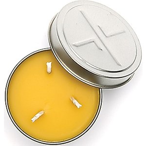 EXOTAC - candleTIN Large Slow Burn Beeswax Wax Survival Candle for Emergency Kits, Camping, Hiking, or Essential Supplies