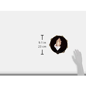 Remo Praise Tambourine - Praying Hand , 8"