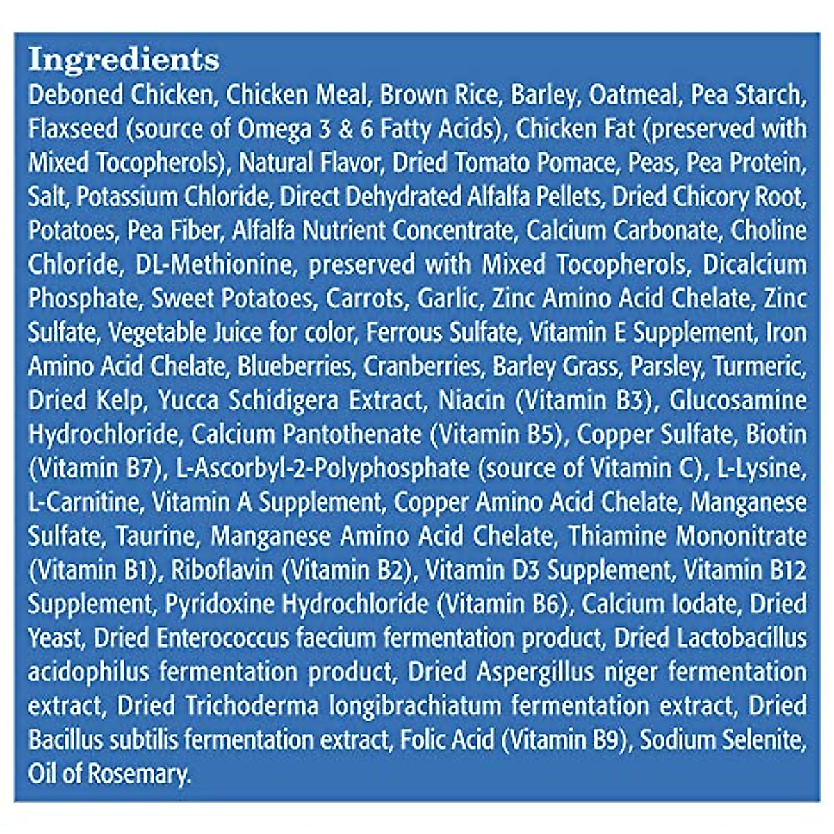 Blue Buffalo Life Protection Formula Natural Adult Dry Dog Food, Chicken and Brown Rice 30-lb