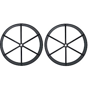10" Metal Wheel Compatible with PitBoss Pellet Grills, 74086 (2)
