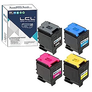 LCL Compatible Toner Cartridge Replacement for Sharp MX-C30 MX-C30NT MX-C30NTB MX-C30NT-B MX-C30NTC MX-C30NT-C MX-C30NTM MX-C30NT-M MX-C30NTY MX-C30NT-Y (4-Pack Black Cyan Magenta Yellow)