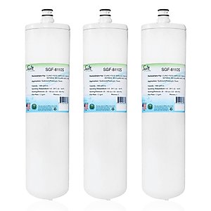 Swift Green Filters SGF-8110S Compatible Commercial Water Filter for 3M AP31703, AP31710 Made in USA , White, 3 Count