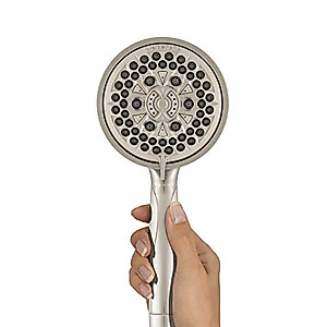 Waterpik High Pressure Powerpulse Massage Hand Held, Brushed Finish, Detachable Shower Head with 7 Spray Settings, ‎XFT-769E