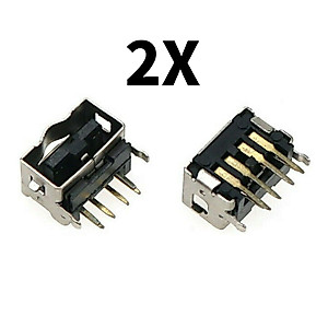 2X Power Jack Socket Charger Charging Dock Port Connector for Nintendo Game Boy Advance SP