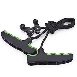 Archery Crossbow Cocking Device Crossbow Rope Cocker Aid Double Handle Strings Cocking Tool