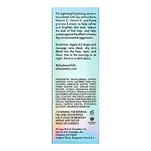 e.l.f. Beauty Shield Vitamin C Pollution Prevention Serum, Brightens Skin & Protects Against Environmental Aggressors, Vegan & Cruelty-Free, 0.95 Oz