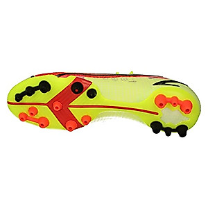 Nike Vapor 14 Elite AG Mens Football Boots CZ8717 Soccer Cleats (UK 12 US 13 EU 47.5, Volt Bright Crimson Black 760)