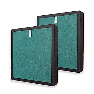 PUREBURG Replacement FIlter Compatible with Elechomes A3B, A3B WIFI,Olansi KJ200-A3B Air Purifier & Habitat 280a(e) Air Purifier,2-Pack H13 4-Stage Filtration