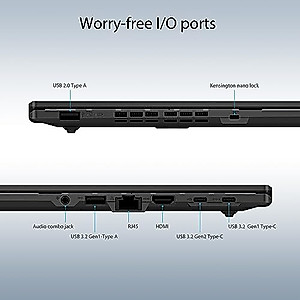 ASUS ExpertBook B1 15.6” Business Laptop, Intel® Core™ i7-1255U Processor, 16GB RAM, 512GB SSD, WiFi 6, Windows 11 Pro, B1502CBA-XS74