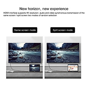 Leya-US Spare Part Double USB-C/Type-C to PD Port + USB 3.0 + HDMI Multifunctional Extension HUB Adapter