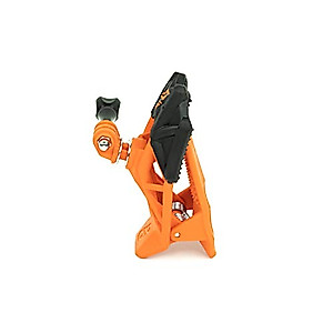 Dango Design Gripper Mount - Universal Clamp Mount for Action Cameras, Use as a Mount on Motorcycle, Powersports Helmets & More - Action Orange