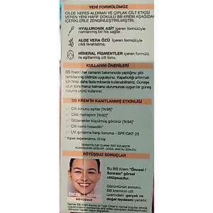 Garnier Skin Naturals Classic Hyaluronic Aloe All-in-1 BB Medium Cream, 50ml