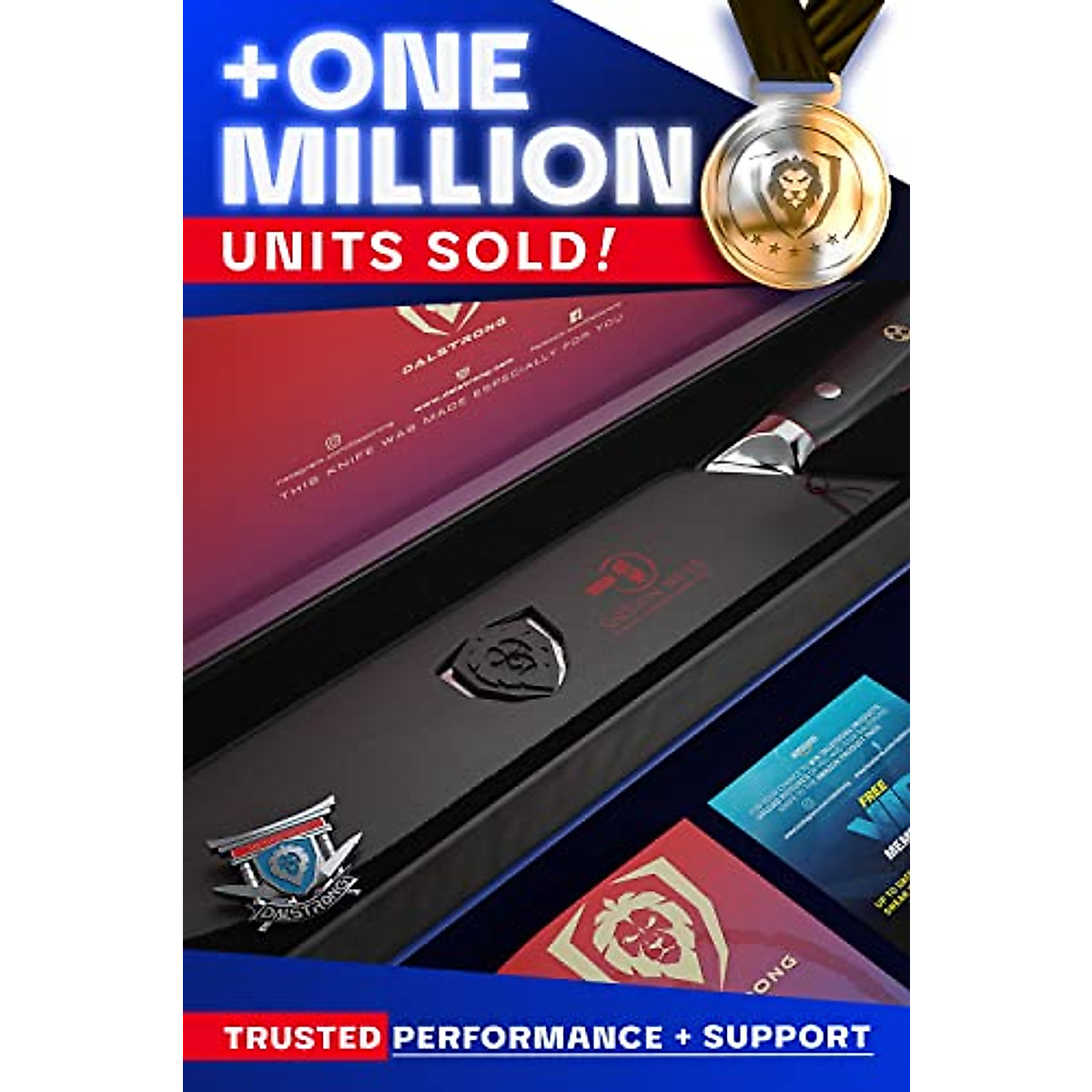 DALSTRONG Butcher Knife - 8 inch - Shogun Series ELITE - Japanese AUS-10V Super Steel - G10 Handle - Vacuum Treated - Meat, Kitchen Slicer - Razor Sharp Breaking Knife - BBQ Knife - Sheath Included