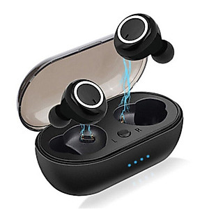 Y30 TWS Wireless Headphones Bluetooth 5.0 Earphone Noise Cancelling Headset Stereo Sound Music in-Ear Earbuds for All Smartphone