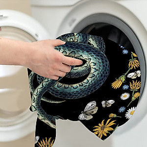 Snakes Blanket,Snakes Blankets Gift Soft Cozy Plush Bedding Blanket,Fuzzy Flannel Fleece Blanket for Couch Sofa Camping,40"x50"-Throw Size for Kids