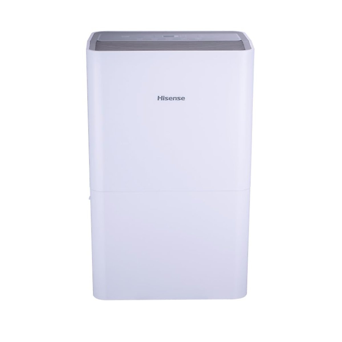 Hisense 50 Pint 3-Speeds Dehumidifier, 3 Modes – Auto, Continuous, Manual, 115v, LED Display, Noise Level 46 dB, 24-hour on/off timer, Up to 4500 sq. ft. - DH7021K1W (Renewed)