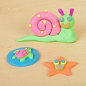 Colorations Wheat & Gluten Free Neon Dough - 6 Colors (2 oz Each) | Non-Toxic, Play Dough, Bulk Set, Sensory Kit, Party Favors, Classroom Pack