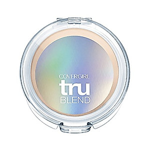 COVERGIRL truBlend Pressed Blendable Powder, Translucent Light L5-7, 0.39 Ounce (Packaging May Vary) Mineral Powder Makeup, Suitable for Sensitive Skin