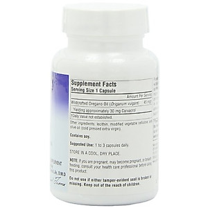 Planetary Herbals Oil of Oregano, May Provide Support To The Immune System,60 Vegetarian Capsules