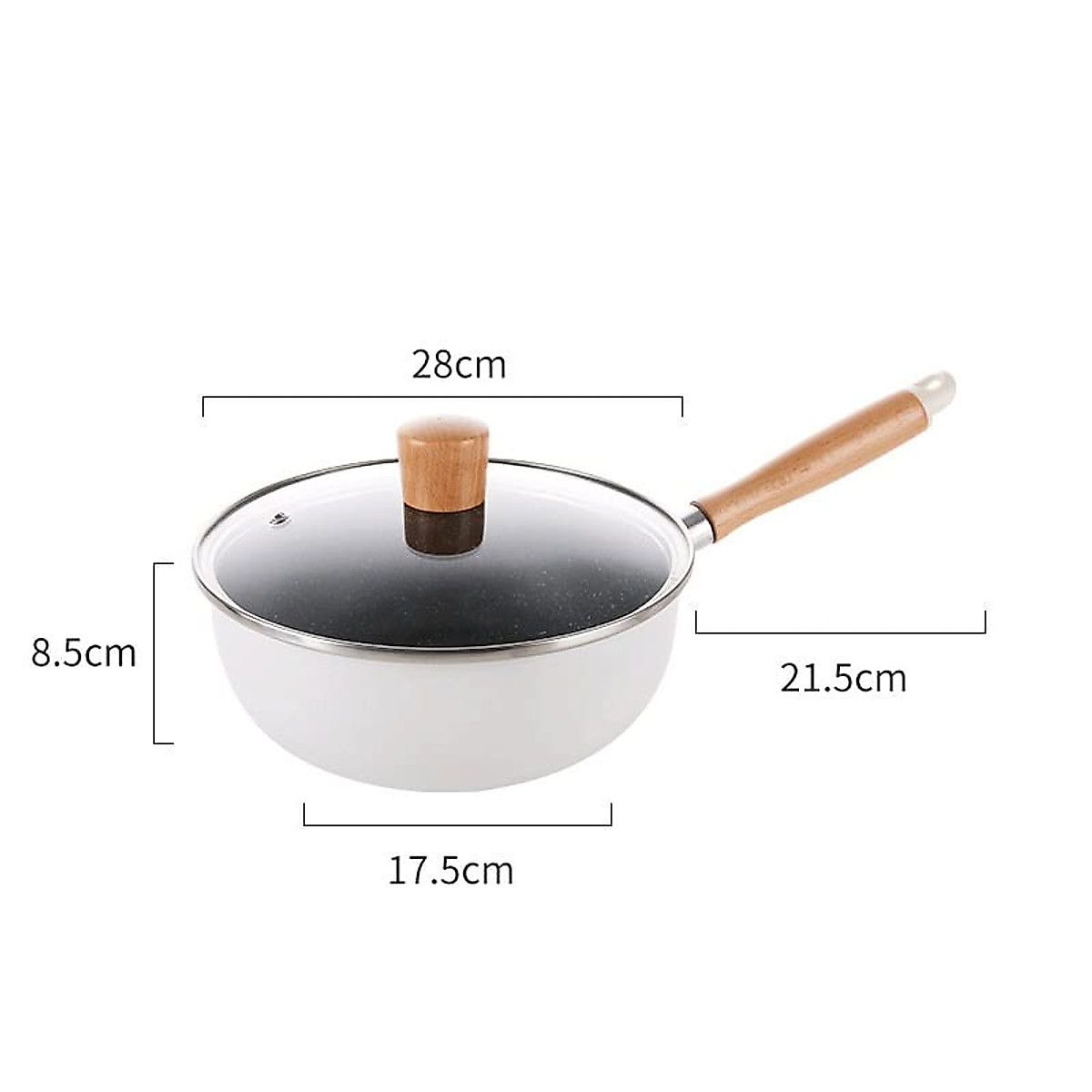 DHTDVD Non-Stick Pot Maifan Stone Pan Kitchen Utensils Household Appliances Universal