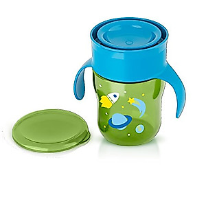 Philips Avent Natural Drinking Cup 9 oz Stage 4 1 Pink/1 Green Pack of 2