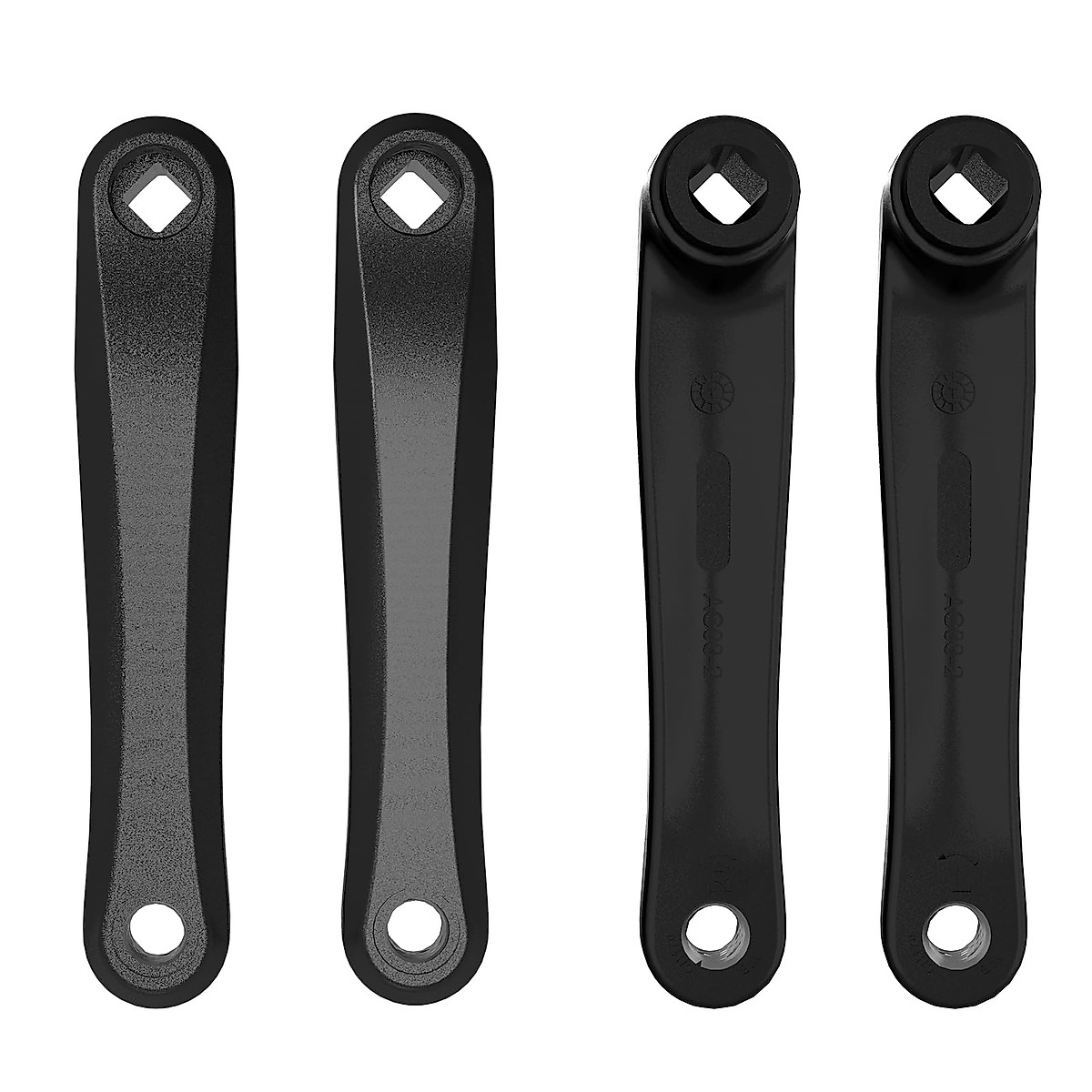 BAFANG Crank Arm 170mm Electric Bicycle Diamond Hole Crank Mid Motor Cranks Essential Parts Mid Motor Accessory BBS01 BBS02 BBSHD Electric Bikes Part E Bike Crank Leg