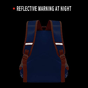 Ogvxcja Kids Cool Boys Backpacks Durable Water Resistant Bookbags Classic Travel backpack Daypack Kindergarten & Preschool Children Bookbag Cartoon Bags(M) Sky Blue