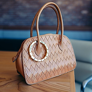 Attaché Purse Hanger for Table, Purse Hook - Magnetless Bag Hanger, Purse Holder - 35lb Capacity Purse Hook for Table, Backpack Hanger, Bag Hooks for Tables - Divina Gold