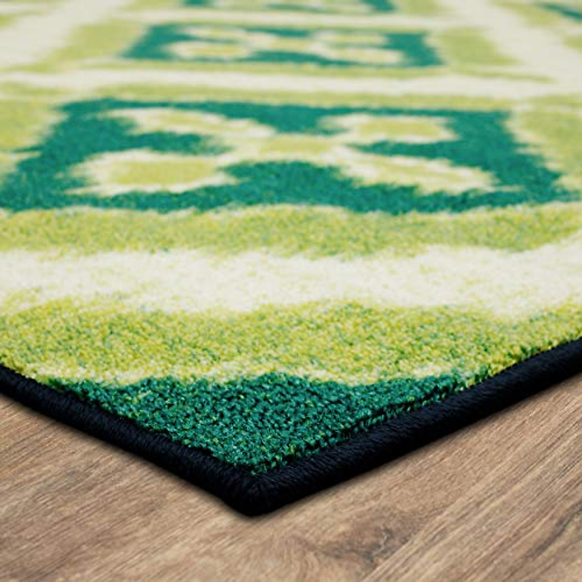 Mohawk Home Summer Splash Area Rug, 5 ft x 8 ft, Teal