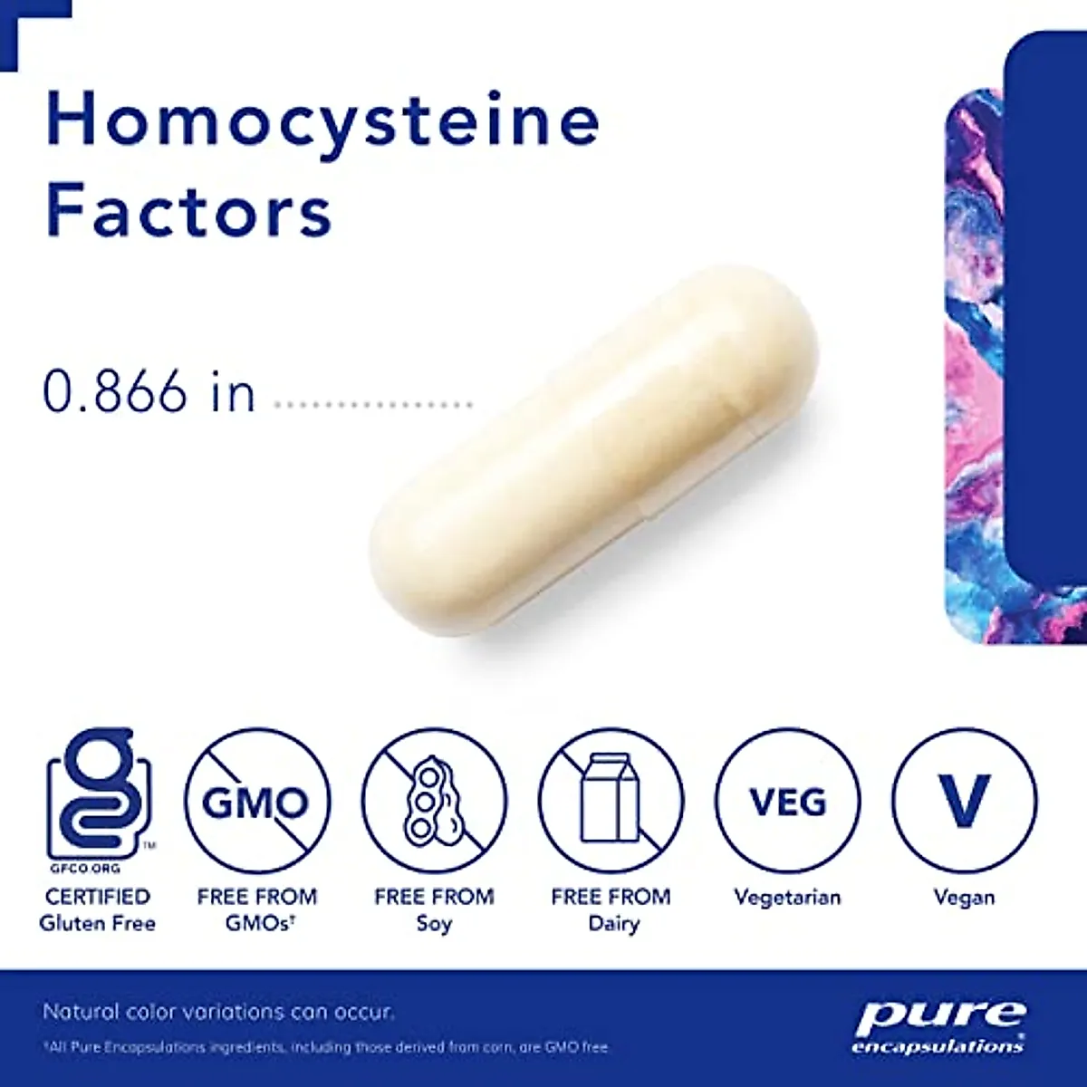 Pure Encapsulations Homocysteine Factors | Supplement to Support Normal Homocysteine Levels and Cardiovascular Health* | 180 Capsules