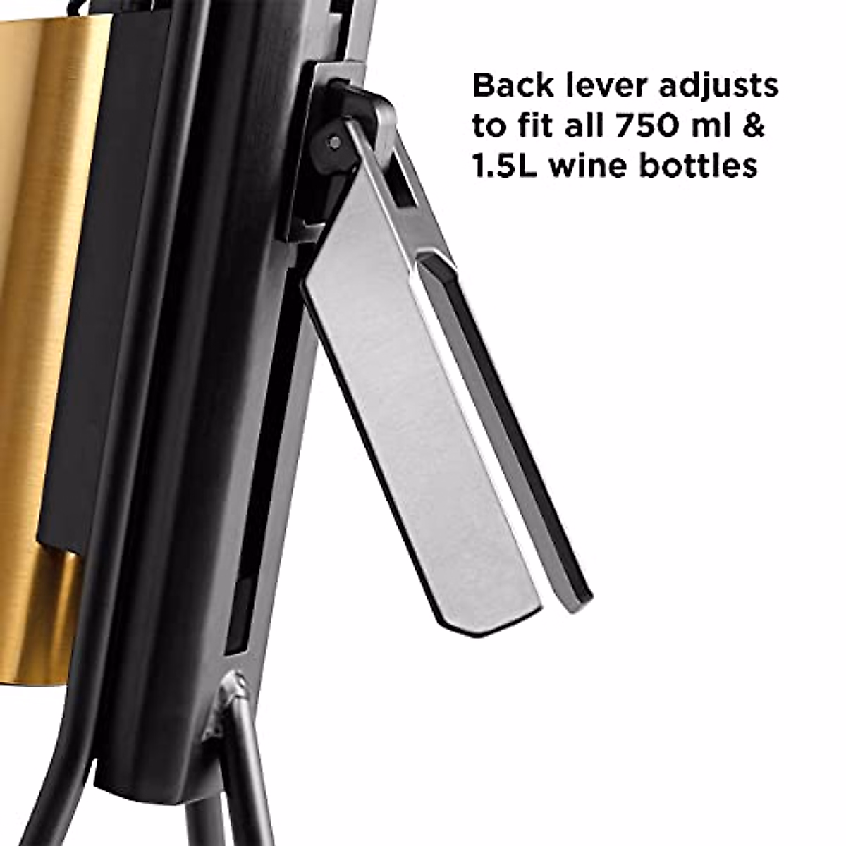 RBT Black Brass Tabletop Corkscrew Puller