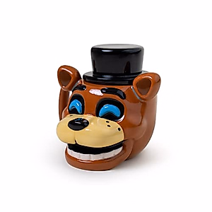 Youtooz Freddy Mug, Official Licensed Five Nights At Freddy's - Freddy Coffee Mug (13 oz) With Lid By Youtooz Five Night's At Freddy Collection
