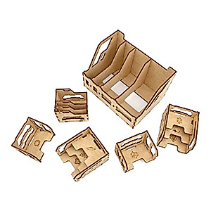 TowerRex Board Game Organizer for Twilight Imperium Board Game, Twilight Imperium Prophesy of Kings Expansion Insert Kit, Twilight Imperium Board Game Accessories