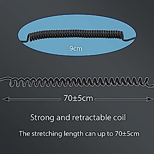 Retevis VOX Hands Free Walkie Talkie Earpiece with Mic, Coil Tube, G Shape Earhook, Compatible RT22 RT21 H-777 RT68 RT19 RT22S RB39 Two Way Radios, 2 Pin Two-Way Radio Earpiece(6 Pack)