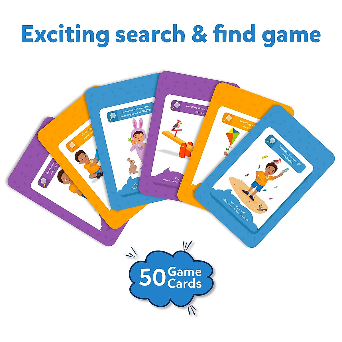 Skillmatics Card Game - Found It Outdoor, Scavenger Hunt for Kids, Boys, Girls, & Families Who Love Board Games Educational Toys, Gifts Ages 4, 5, 6, 7