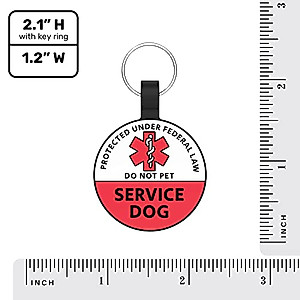 MYLUCKYTAG Service Dog Tag, QR Code Silicone Pet ID Tag Dog Tag, Online Pet Profile, Pet Location Alert Email, Digital Pet Tag, Quiet Dog Tag, Durable Pet ID, Dog Collar Tag, Engraved Pet Tag