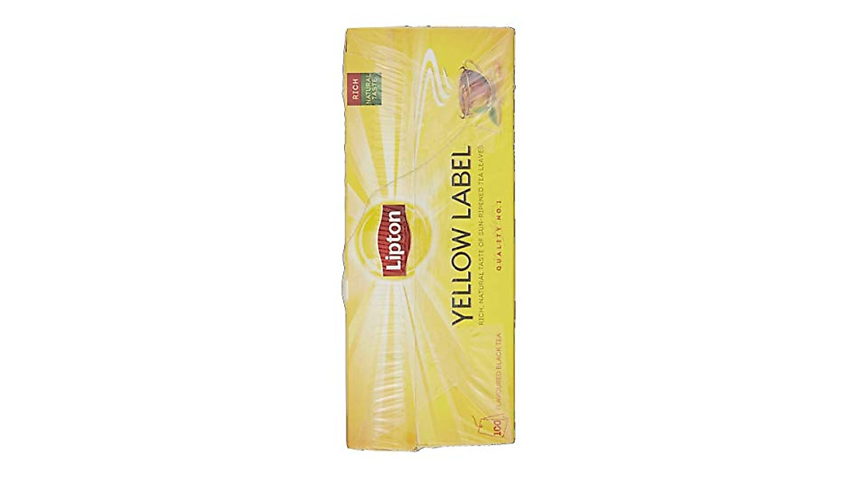 Lipton Yellow Label Tea Bags | 100-Count | Fresh Brewed Flavor