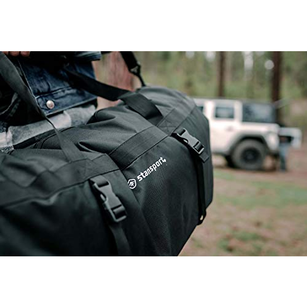 Stansport Traveler Duffle Bag (17010) , Black