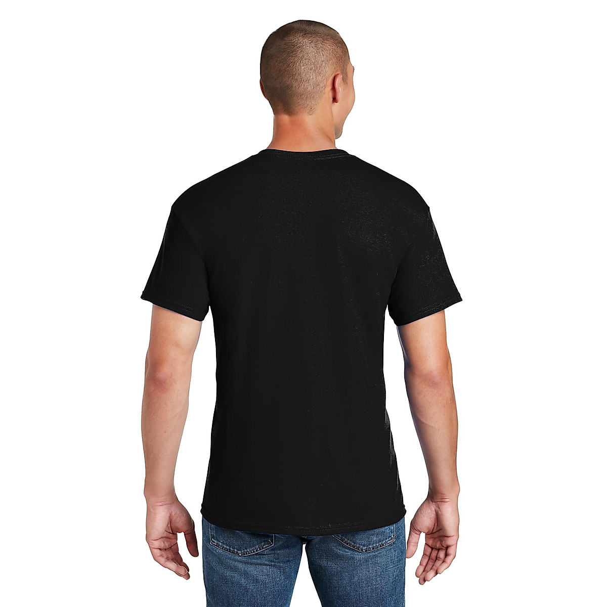 Gildan Men's DryBlend Classic T-Shirt, Black, X-Large